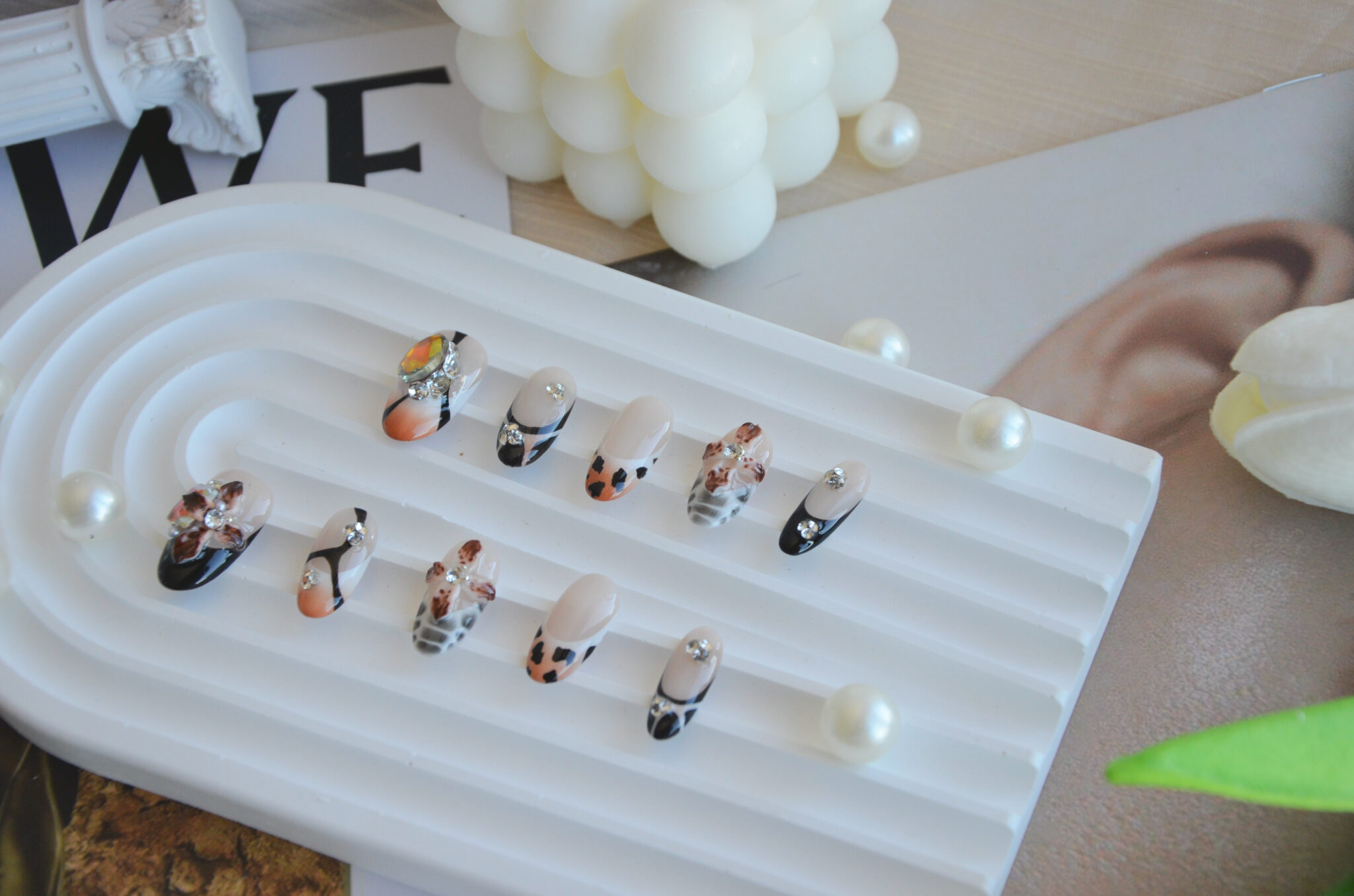 Midnight Cognac - GlamTouch Nails