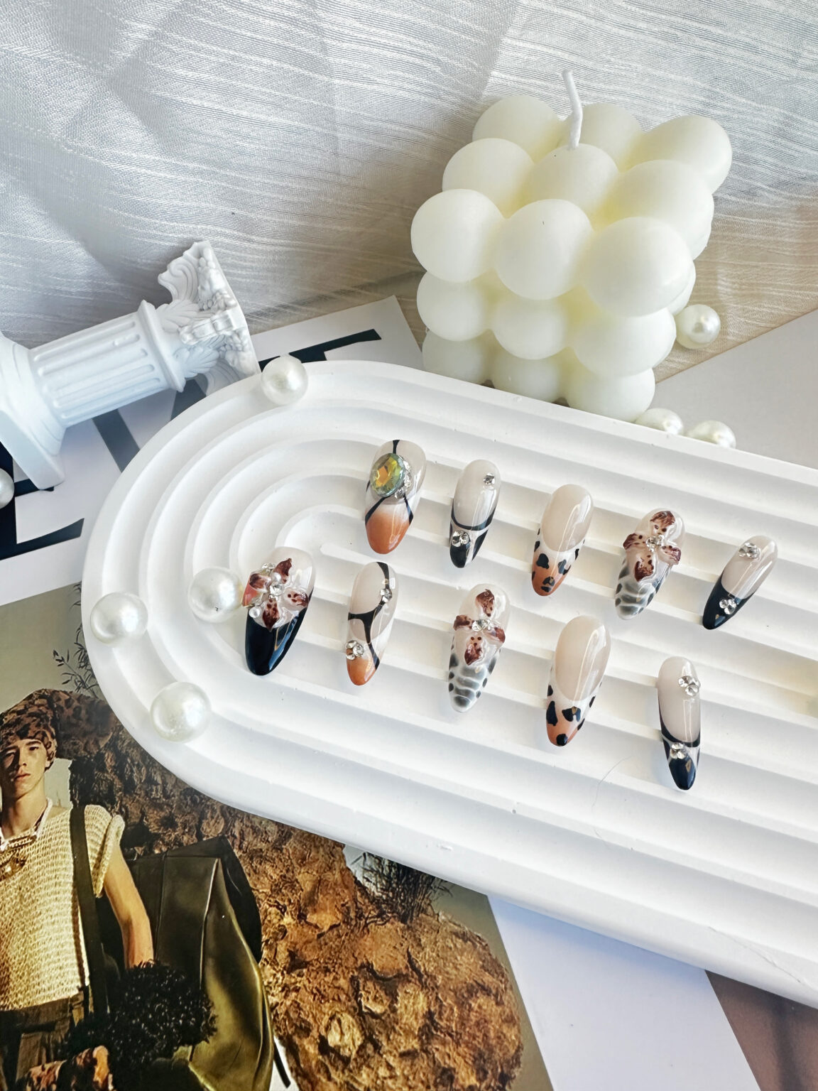 Midnight Cognac - GlamTouch Nails